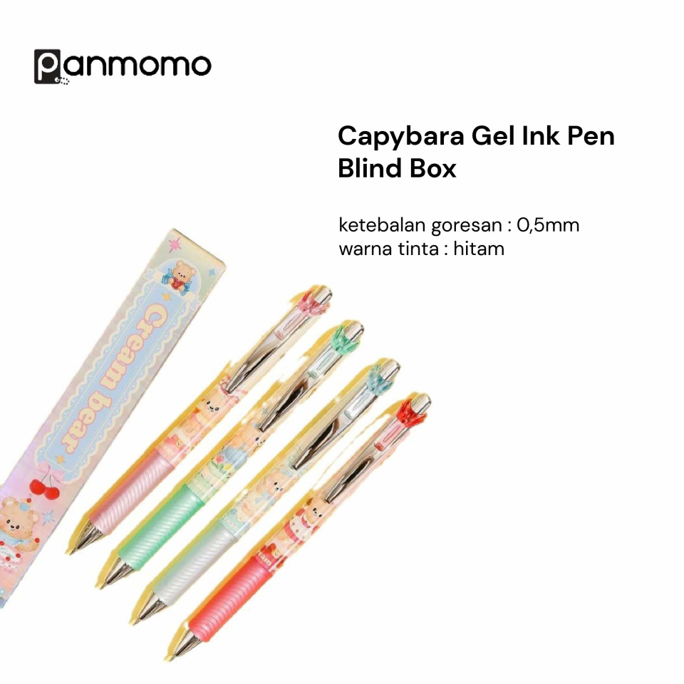 Butter Bear Gel Ink Pen Blind Box | panmomo.com