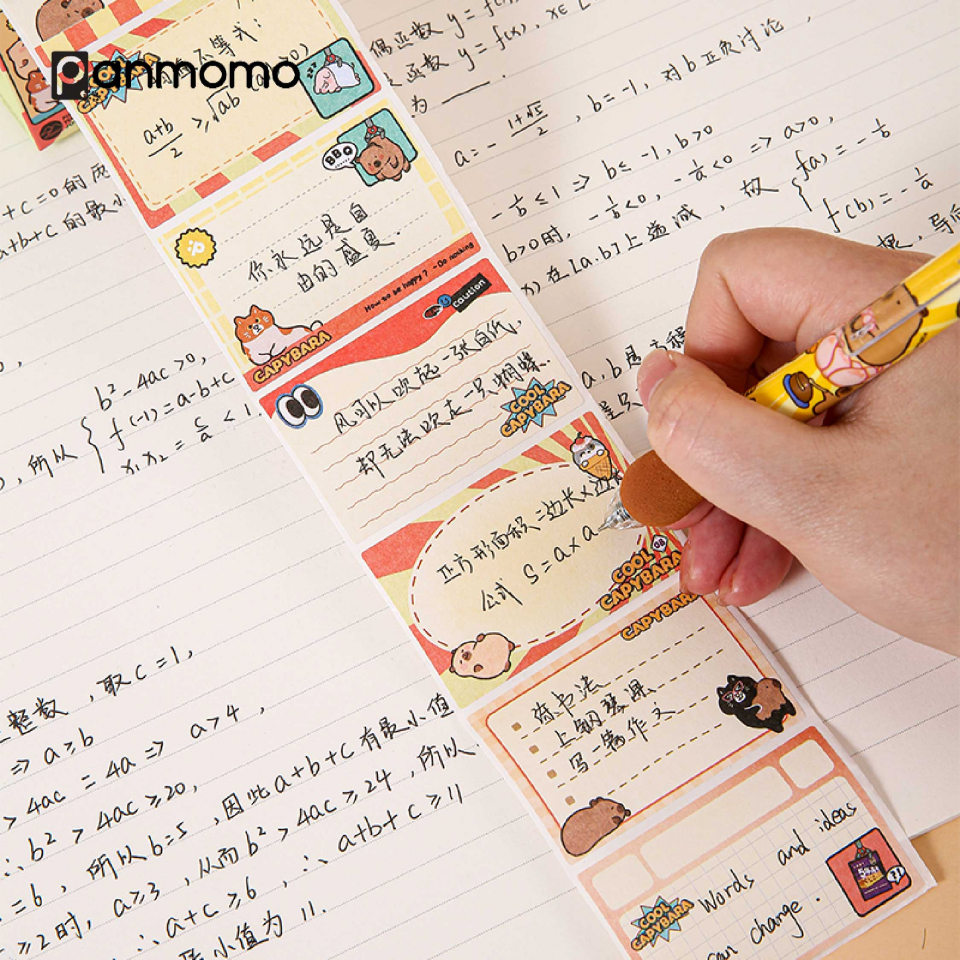 Classic Capybara Pull Out Sticky Notes | panmomo.com