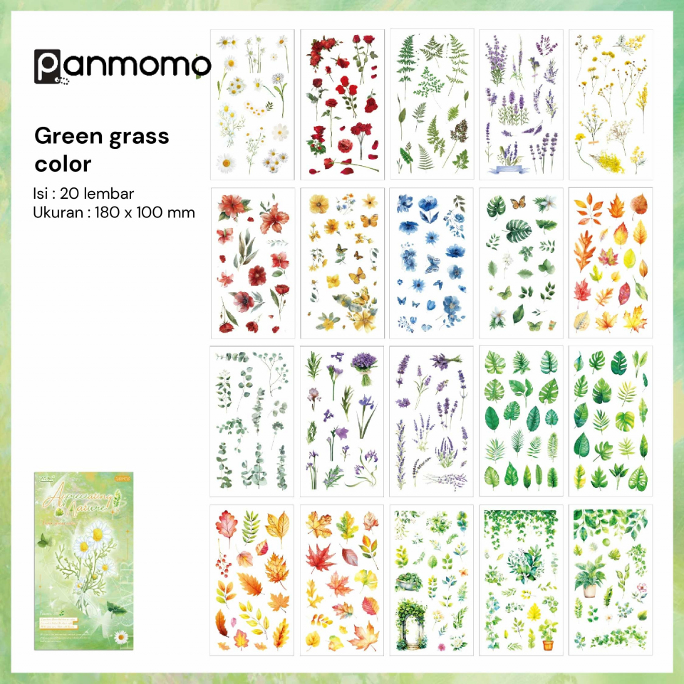 Creative Nature Stickers | panmomo.com