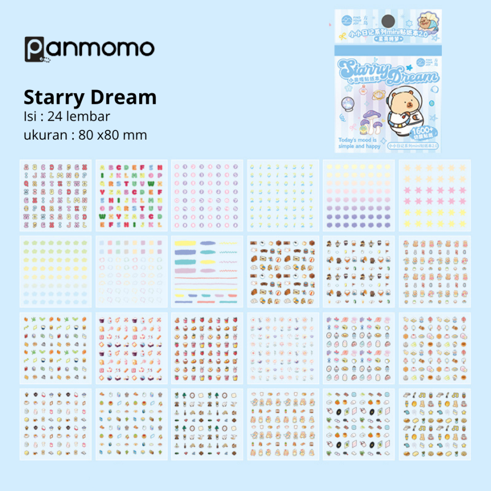 Mini Diary Deco Sticker Set | panmomo.com