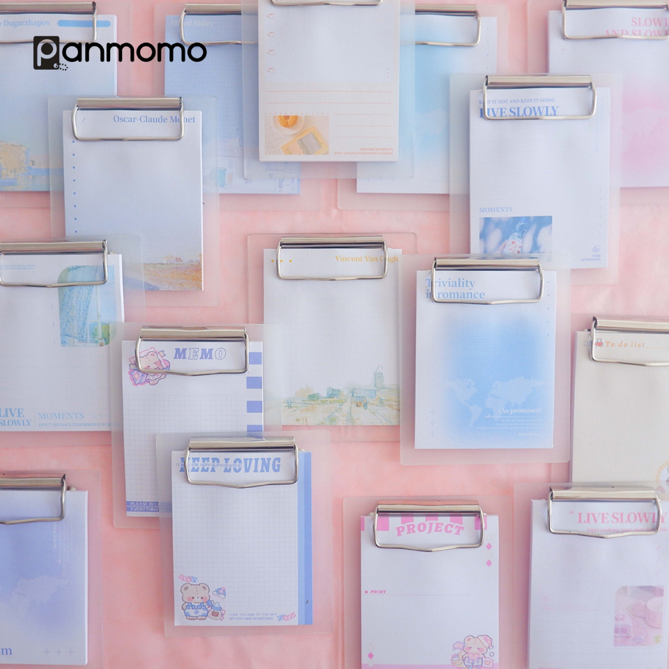 Colorful Sticky Notes With Clipboard | panmomo.com