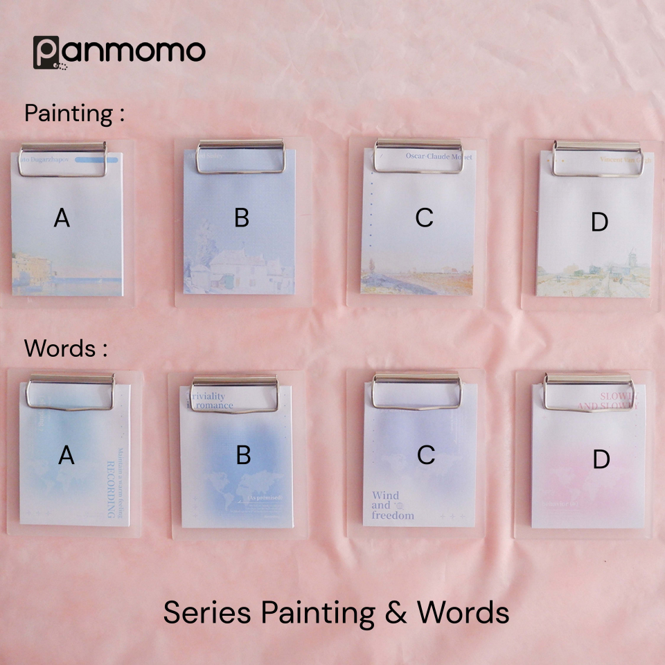 Colorful Sticky Notes With Clipboard | panmomo.com