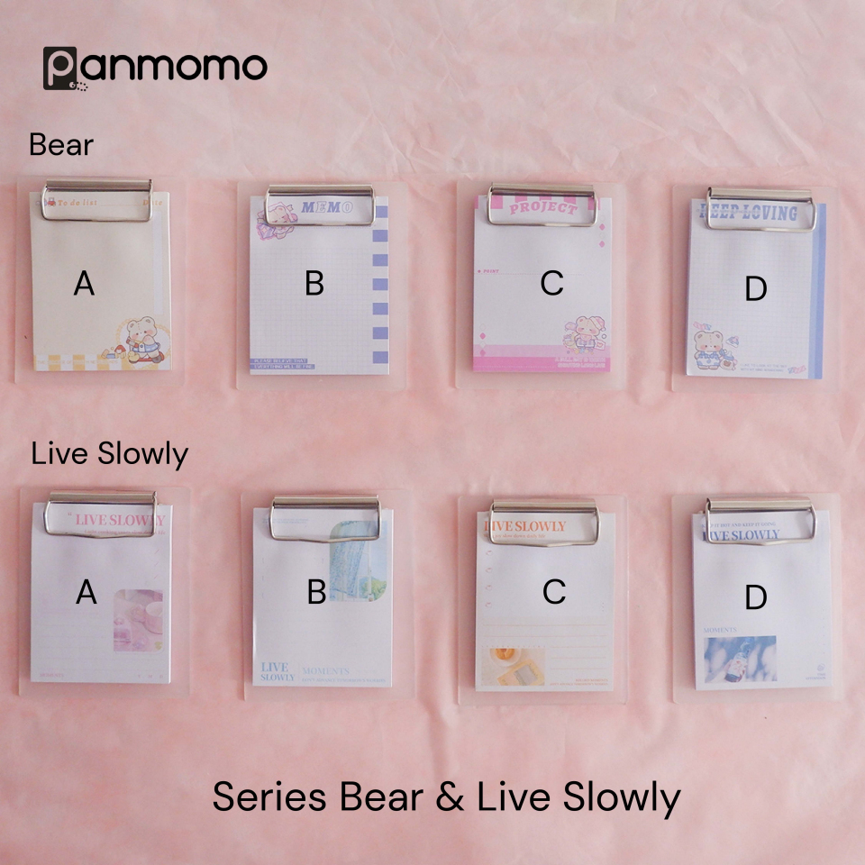 Colorful Sticky Notes With Clipboard | panmomo.com