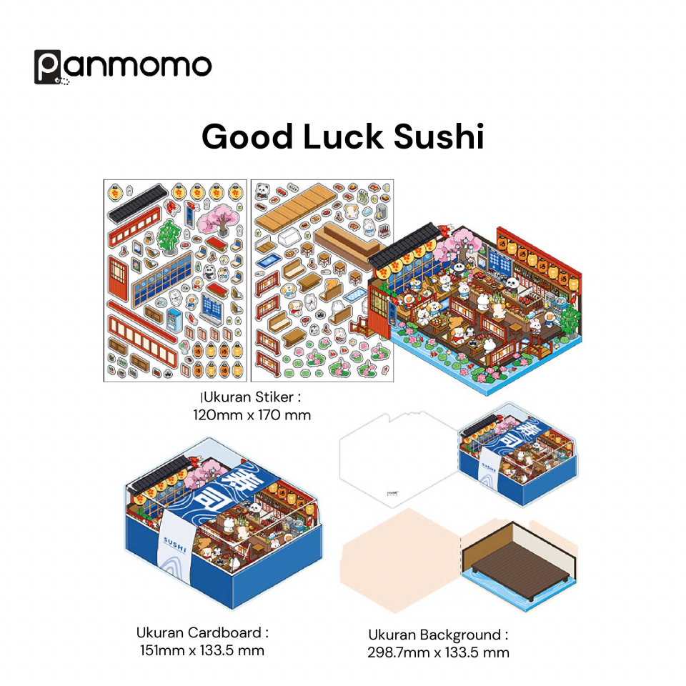 Food Stall DIY Sticker | panmomo.com