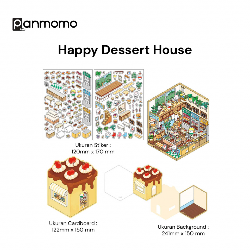 Food Stall DIY Sticker | panmomo.com