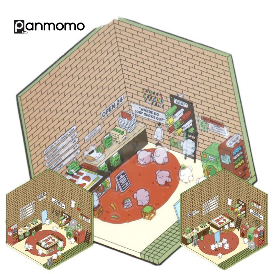 Small Shop DIY Sticker | panmomo.com