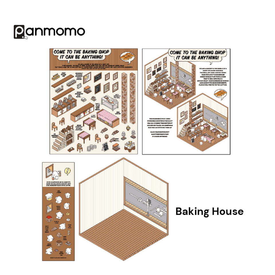 Small Shop DIY Sticker | panmomo.com