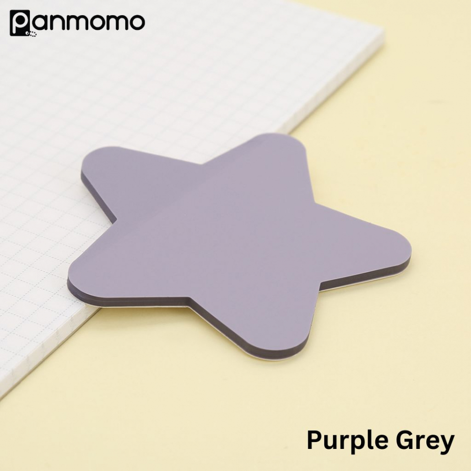 Star Shaped PET Sticky Notes | panmomo.com